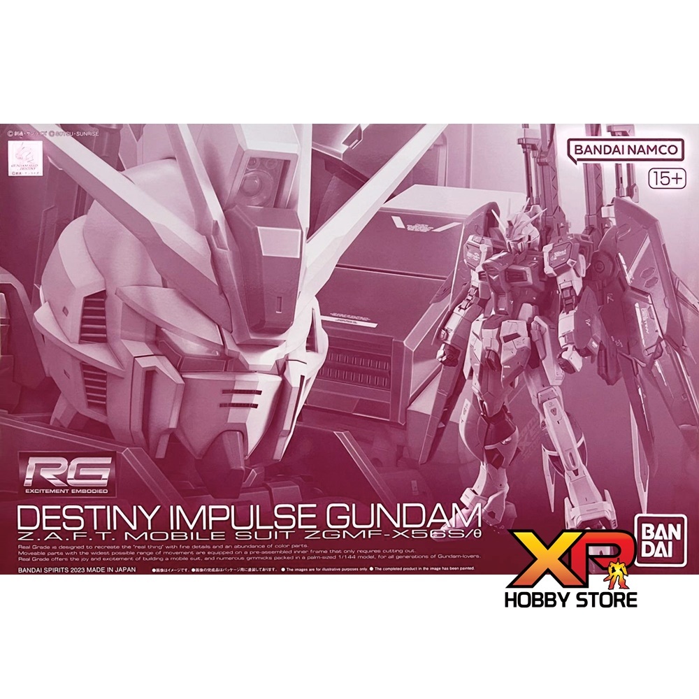 RG 1/144 : Destiny Impulse Gundam [P-Bandai] | Shopee Thailand