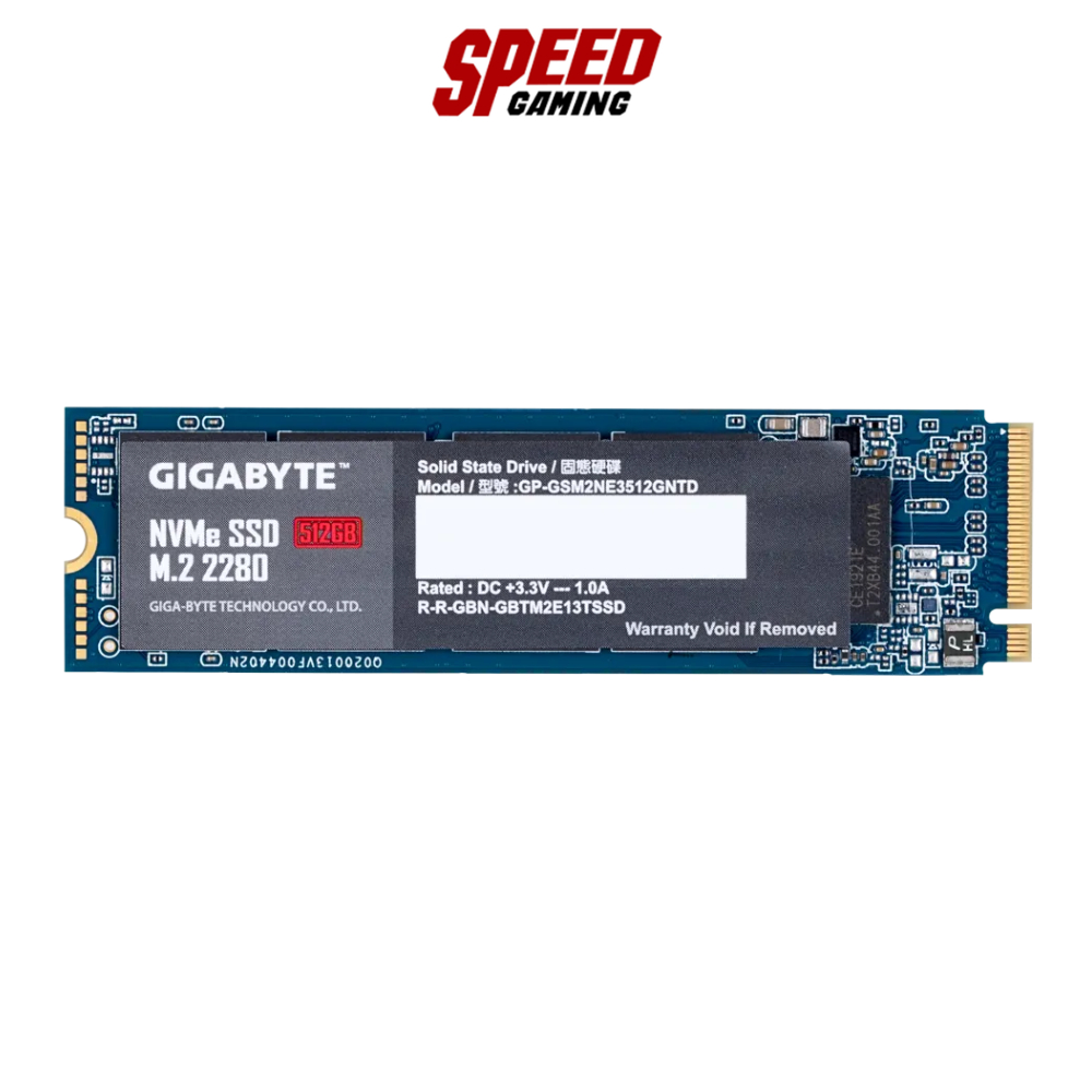 GIGABYTE M.2 2280 NVMe REV.1.0 512 GB SSD (เอสเอสดี) / By Speed Gaming | Shopee Thailand