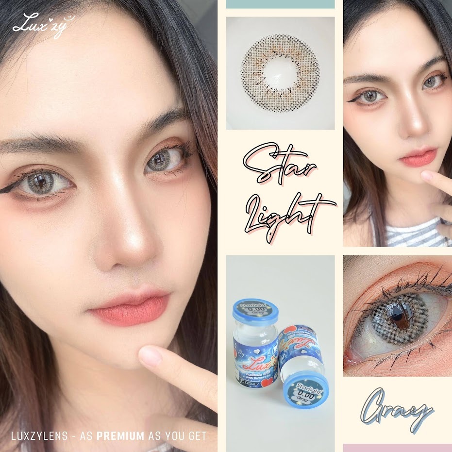 🔥คอนแทคเลนส์ ขนาดมินิ Starlight (Luxzylens) | Shopee Thailand