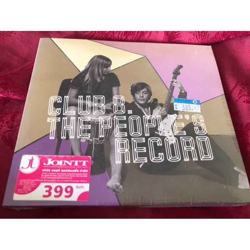 CD วง CLUB 8. อัลบั้ม THE PEOPLE’S RECORD | Shopee Thailand