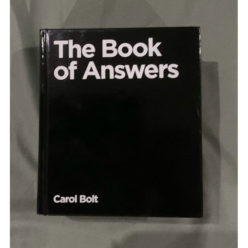 หนังสือภาษาอังกฤษ The Book of Answers by Carol Bolt มือ2 สภาพ 99% ...