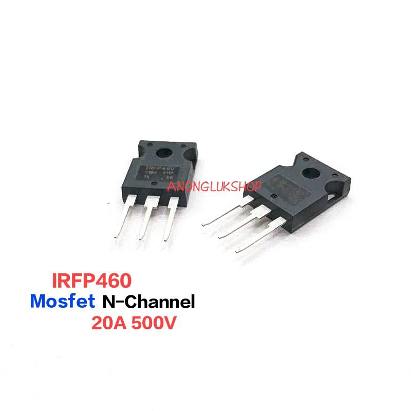 1ตัว 👉👉 IRFP460 N-Channel Power MOSFET 500V 20A TO-247 | Shopee Thailand