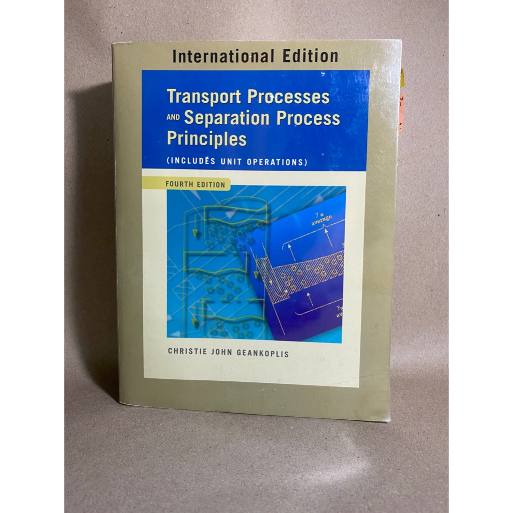TRANSPORT PROCESS and Separation Process Principles | Shopee Thailand