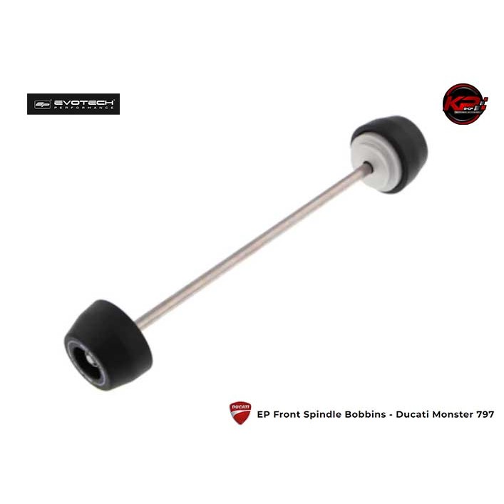 กันล้มหน้า Evotech Front Spindle Bobbins - Ducati Monster 797 | Shopee ...