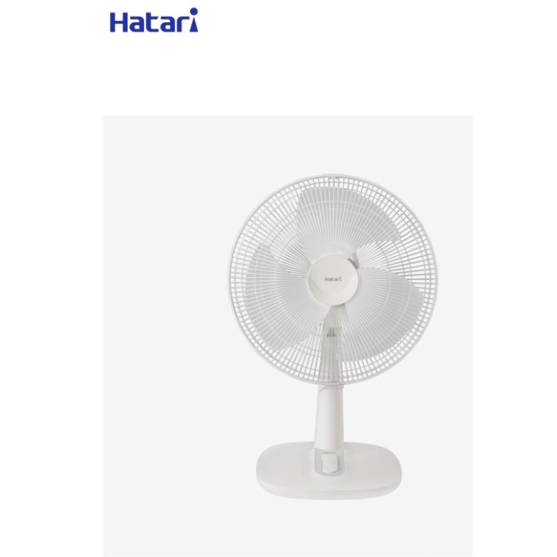 พัดลมสไตล์มินิมอล HATARI T16M1 (ขนาด 16 นิ้ว )แบบตั้งโต๊ะ สีขาว ...