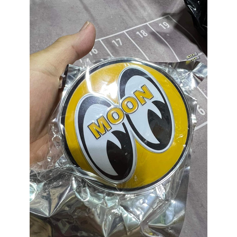 logo 9 cm 3D Mooneyes / spoon ติดหน้ารถ หรือ ดัดแปลง | Shopee Thailand