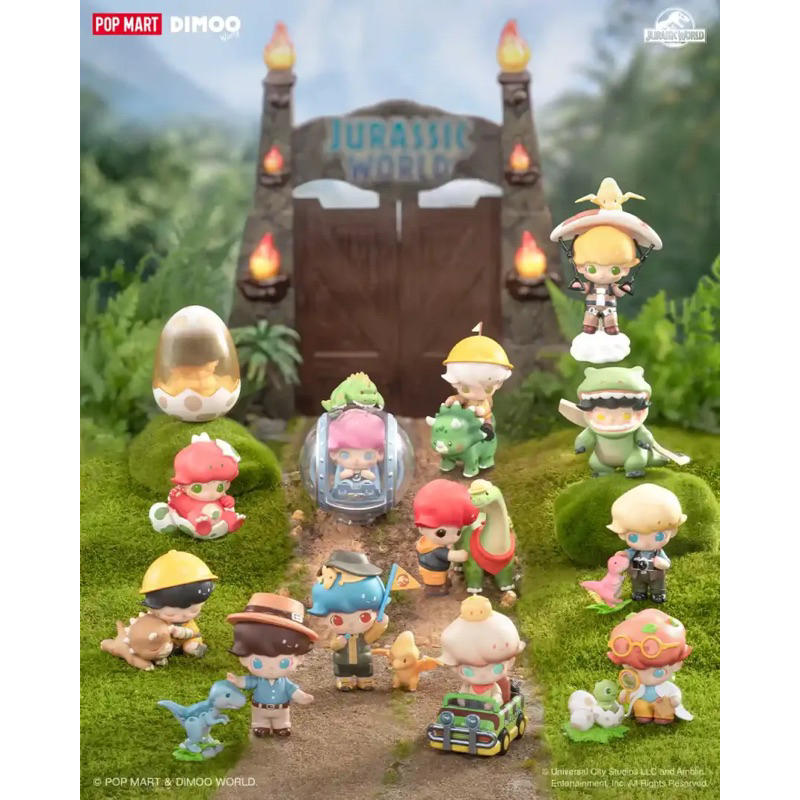 [Pre-order] Dimoo Jurassic World Series (Box) | Shopee Thailand