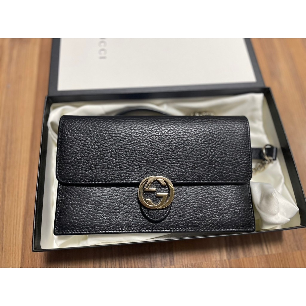 Used in good Gucci Interlocking Woc | Shopee Thailand