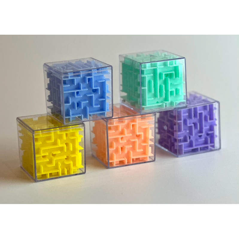 เกมปริศนาลูกบาศก์เขาวงกต “ROTATE MAZE” (คละสี) | Shopee Thailand