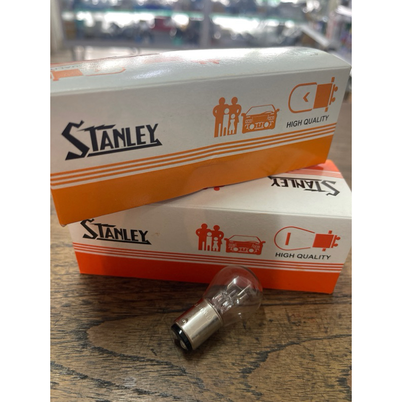 หลอดไฟ Stanley 12V 18/5W สำหรับไฟท้ายรถมอเตอร์ไซค์ | Shopee Thailand