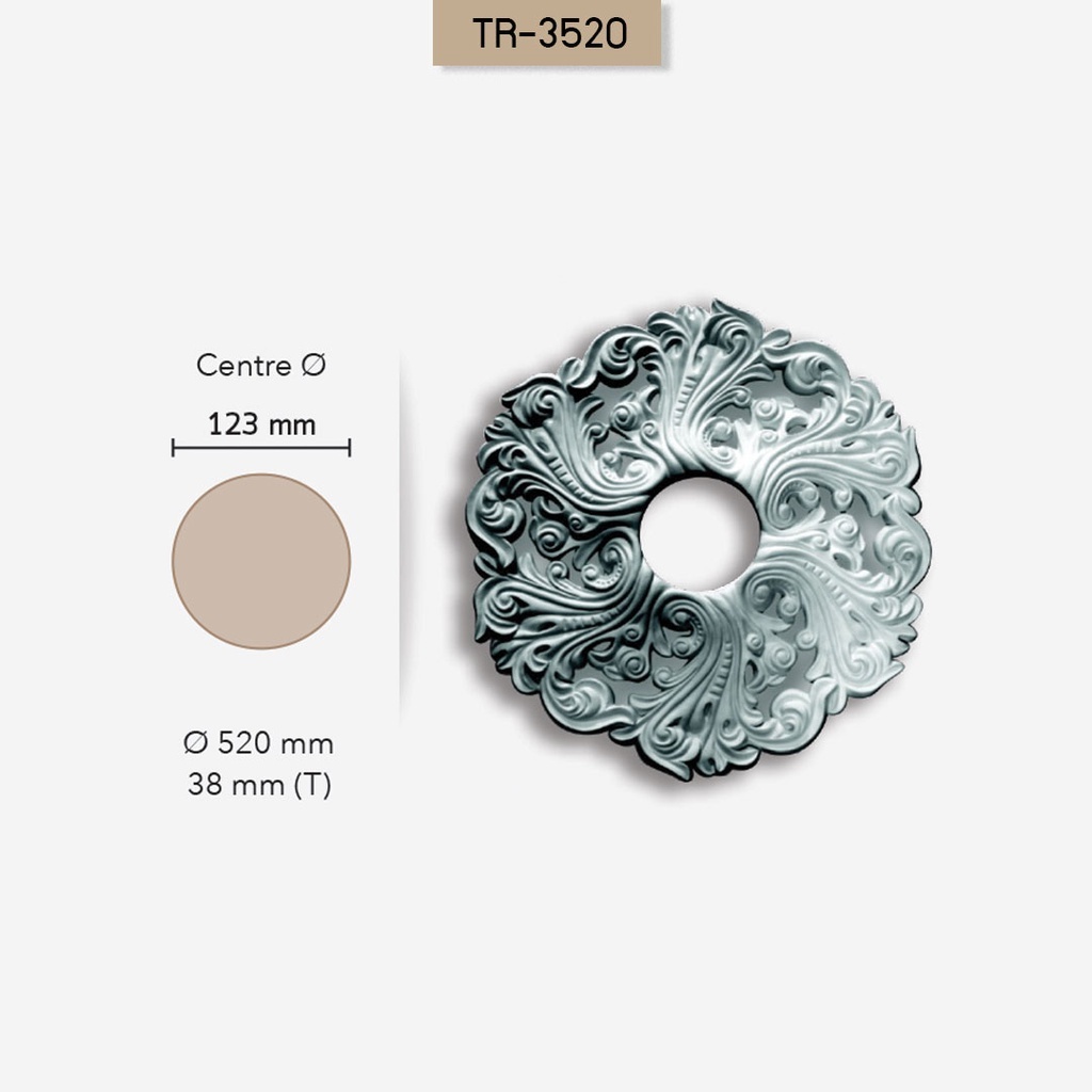 บัวฐานโคมไฟ บัวติดฝ้าเพดาน บัวฝ้า บัวติดเพดาน ฐานโคมไฟติดเพดาน โคมไฟ ...