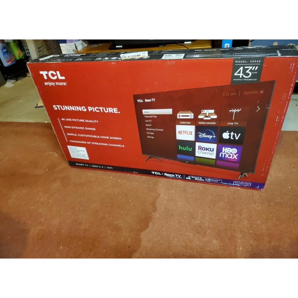 TCL 75" Class 4-Series 4K UHD HDR Smart Roku TV - 75S451 | Shopee Thailand