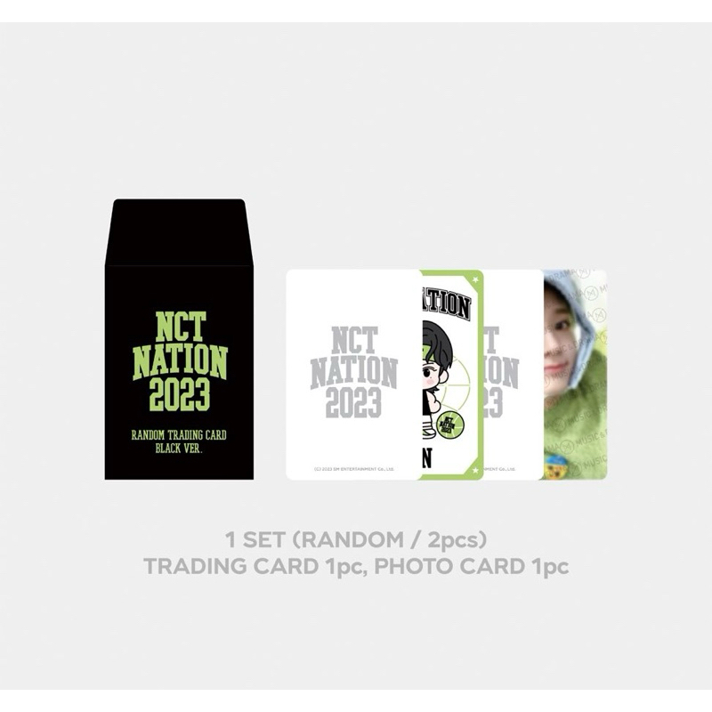 [2023 NCT CONCERT NCT NATION : To The World] RANDOM TRADING CARD SET ...