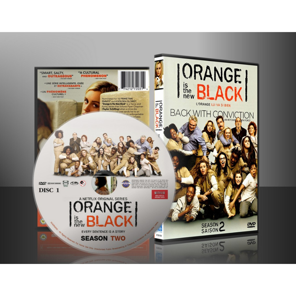 ซีรีย์ฝรั่ง Orange is the New Black Season 2 DVD 4 แผ่นจบ | Shopee Thailand