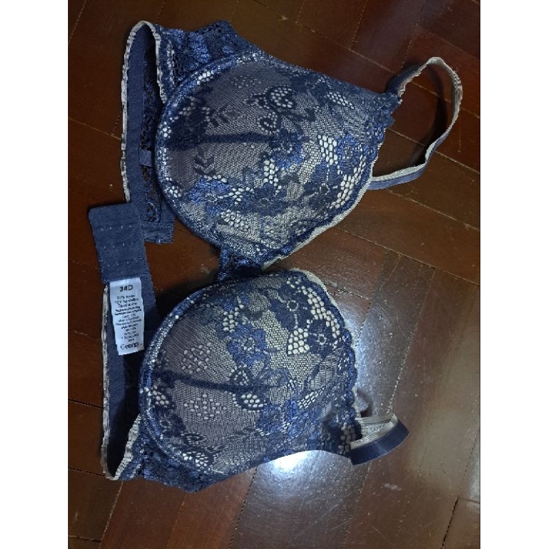 เสื้อชั้นใน ผ้าลูกไม้ มีโครง ไซส์ 34D แบรนด์ George สภาพมือ1 | Shopee ...