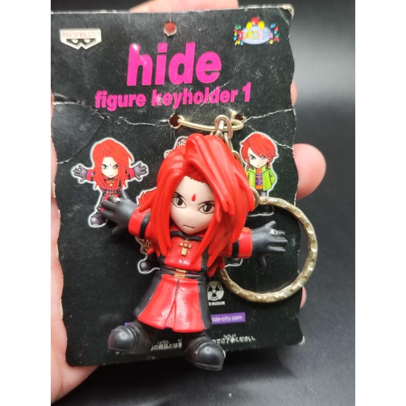 X Japan Hide ฟิกเกอร์ พวงกุญแจ หายาก Hide สุดยอดมือกีตาร์ระดับตำนานจาก ...