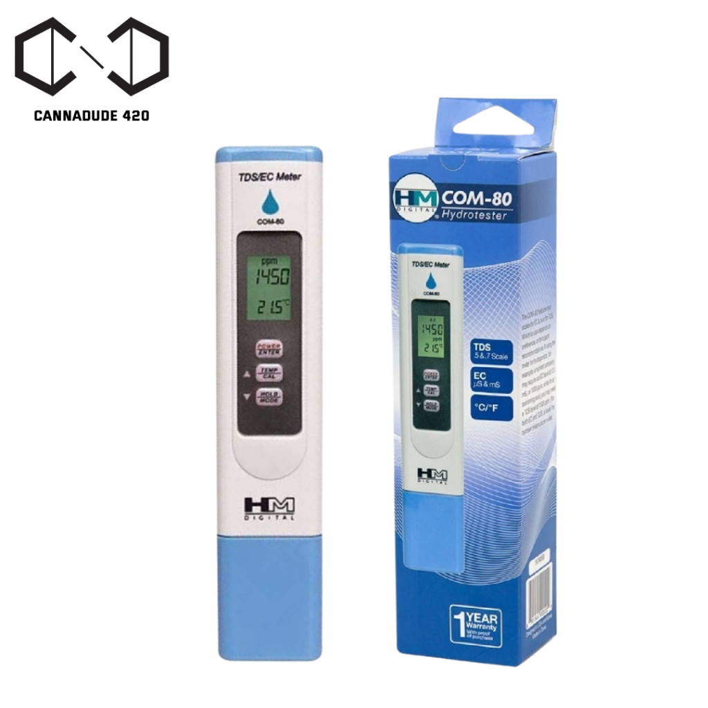 ปากกาวัดค่า TDS และ EC ยี่้ห้อ HM Digital Hygrotester COM-80 TDS/EC ...