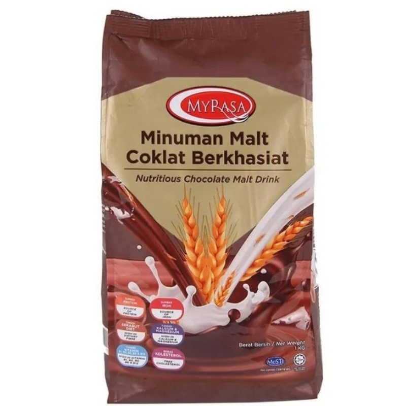 Myrasa MyRasa Chocolate Malt Drink Powder 1kg x 2 packs (Halal ...