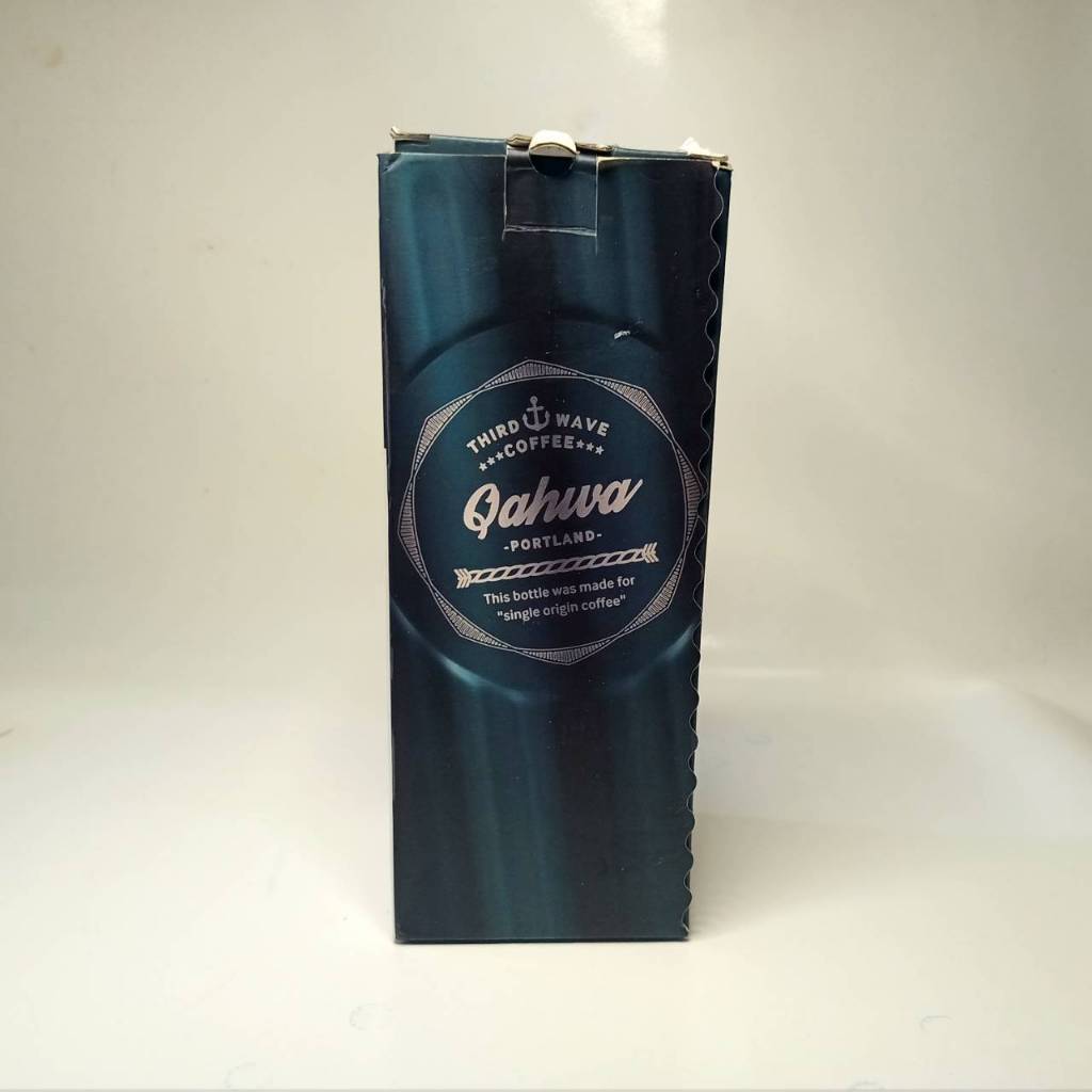 QAHWA Coffee Bottle 420ml Direct Drink Stainless Steel Bottle Blue Vacuum Japan | Shopee Thailand