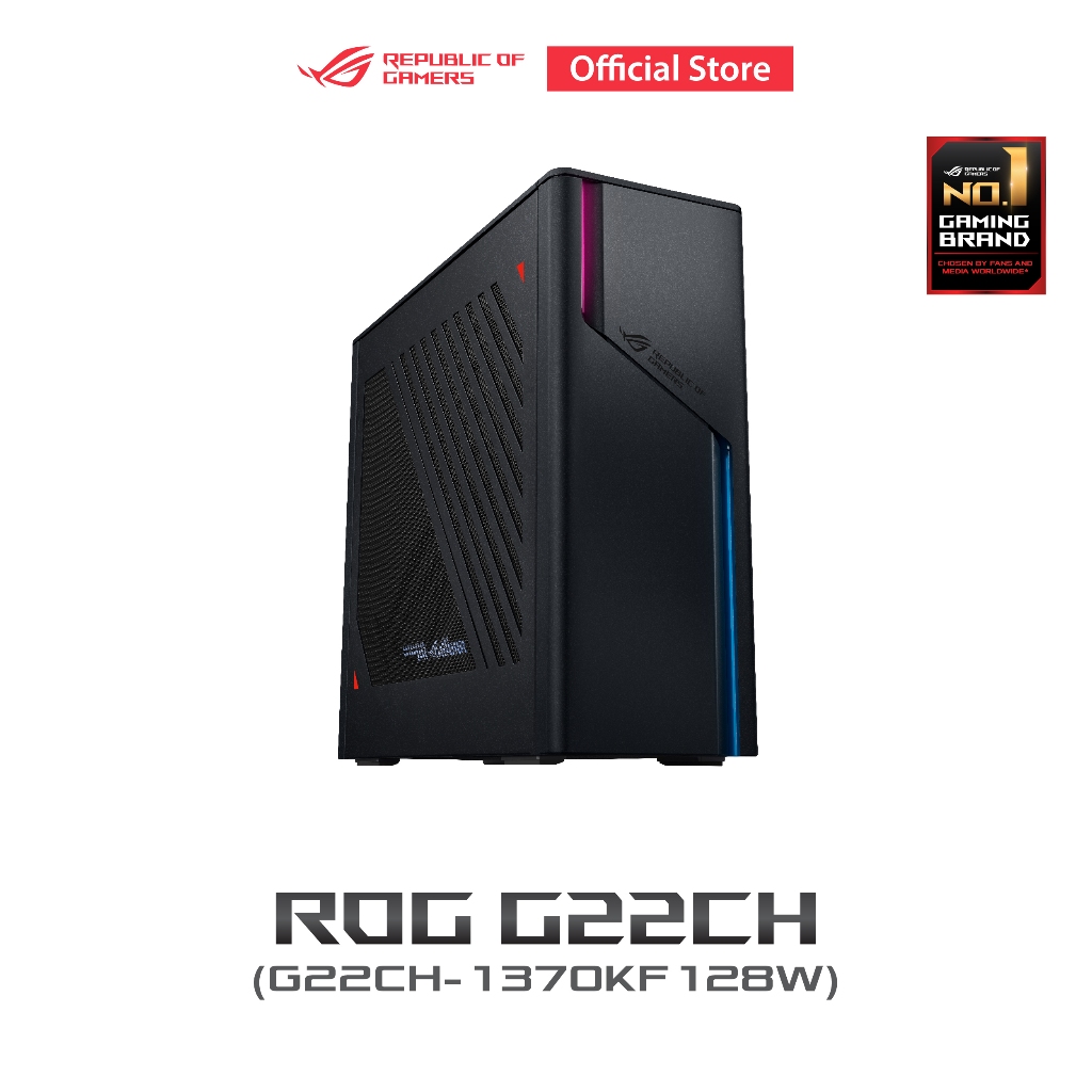ASUS ROG G22CH (G22CH-1370KF128W) Desktop Gaming, Intel Core i7-13700KF ...
