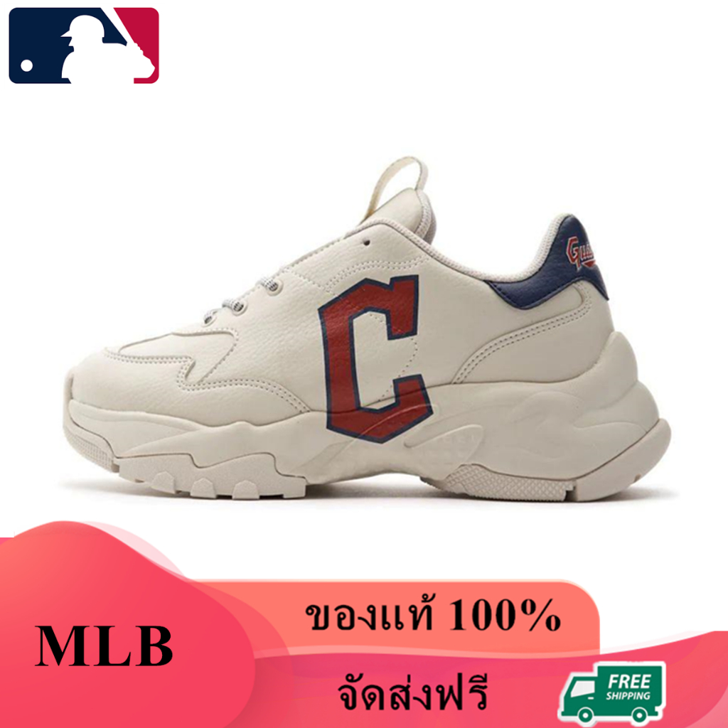 ของแท้ 100% MLB BigBall Chunky Runner Classic Monogram 3ASHBLA3N-45NYD ...