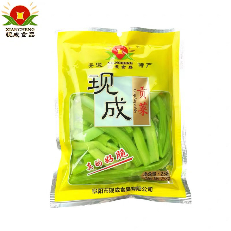 ก๊งฉ่าย กินกับชาบูหม่าล่า ผักหม้อไฟ ( 湿 贡菜 ) ขนาด 258g | Shopee Thailand