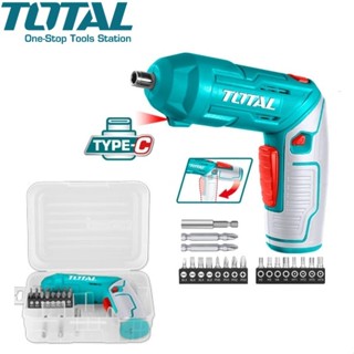 TOTAL สว่านไขควง แบตเตอรี่ ไร้สาย 4 โวลท์ (พร้อมดอกไขควง) รุ่น ...