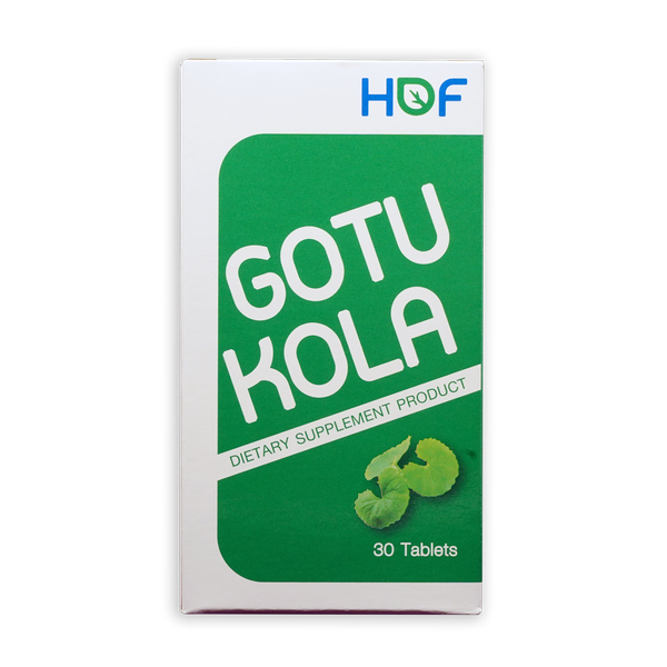 HOF Gotu Kola Extract สารสกัดจากใบบัวบก (30 เม็ด) | Shopee Thailand