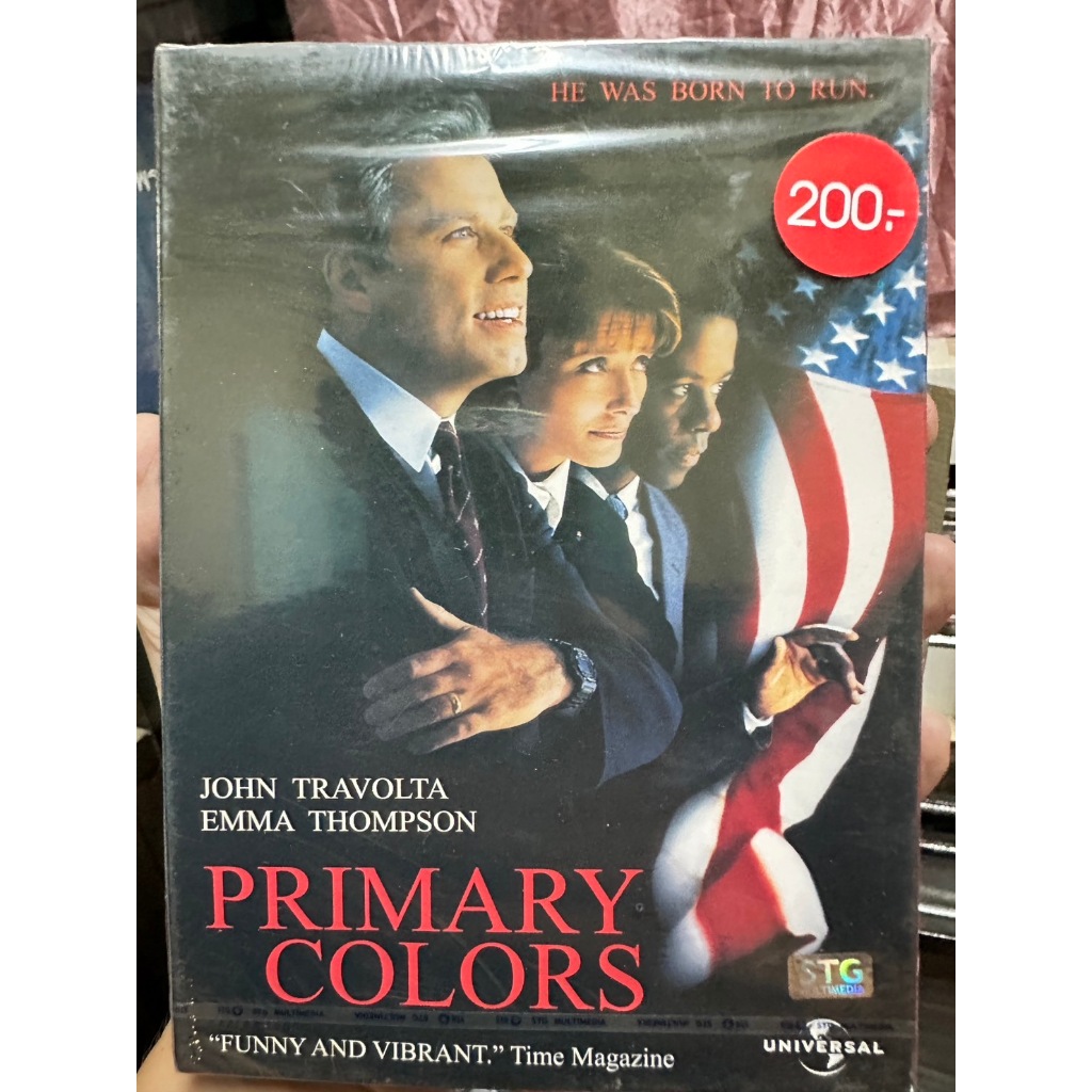 DVD : Primary Colors (1998) " John Travolta, Emma Thompson " | Shopee ...