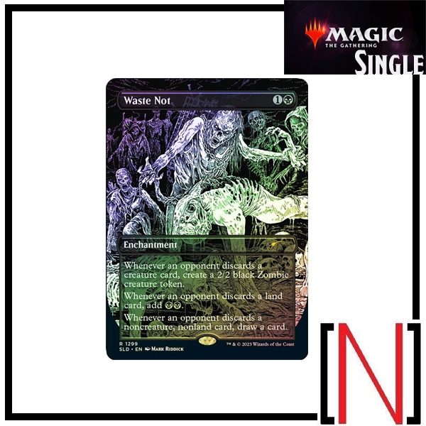 [MTG][Single][M15][WOT][SLD] Waste Not ระดับ Rare [ภาษาอังกฤษ] | Shopee ...