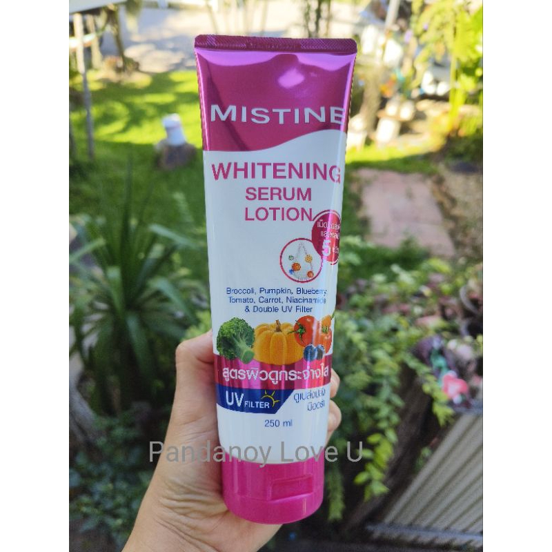 MISTINE WHITENING SERUM LOTION & MISTINE FIRMING SERUM LOTION มิสทิน เซ ...