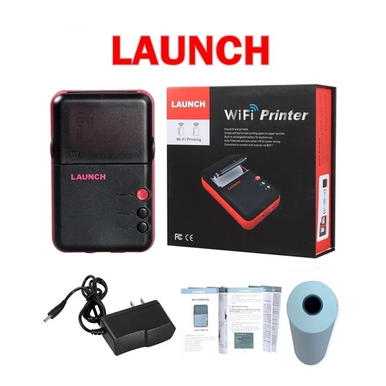 LAUNCH WiFi Mini Printer X431 เครื่องพิมพ์ Wi-Fi สำหรับพิมพ์ผลการทดสอบ ...