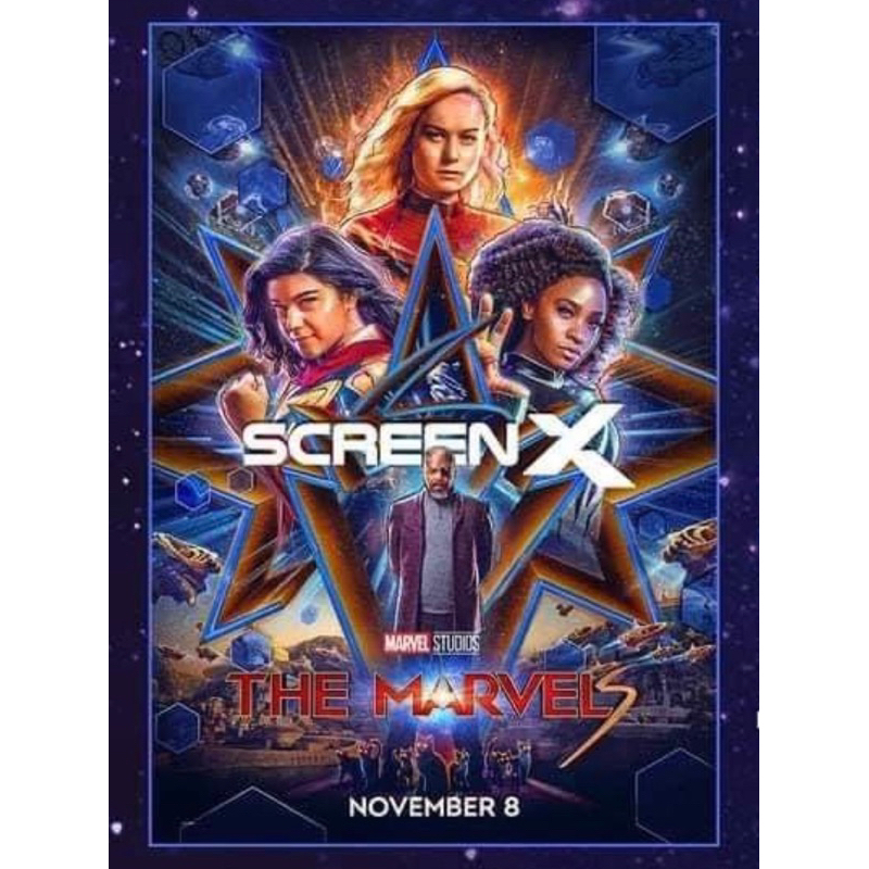 (ทักลด50%) โปสเตอร์ The Marvels จาก major cineplex และ sf cinema ...