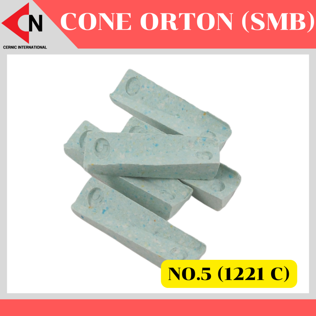 CONE ORTON (LRB) และ (SMB) โคนวัดอุณหภูมิ สำหรับตรวจสอบเตาเผาเซรามิค ...