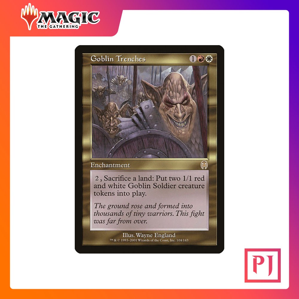 [MTG] Goblin Trenches [APC] [MULTI] [RARE] [NORMAL] [ENG] (การ์ดเมจิค ...