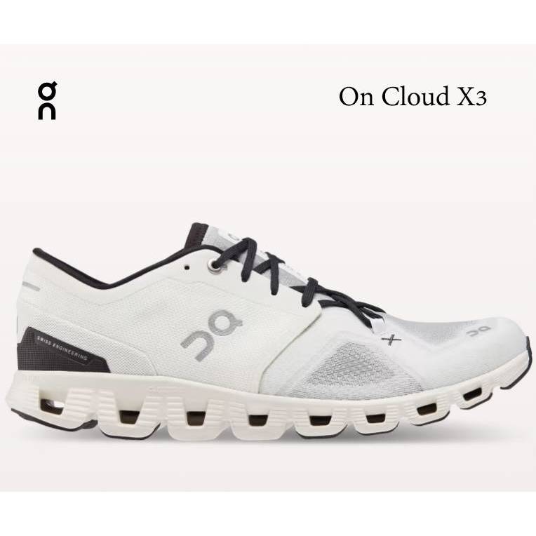 [พร้อมส่ง] On Cloud X3 Ivory/Black MEN US10.5 รองเท้านำเข้าแท้จาก ...