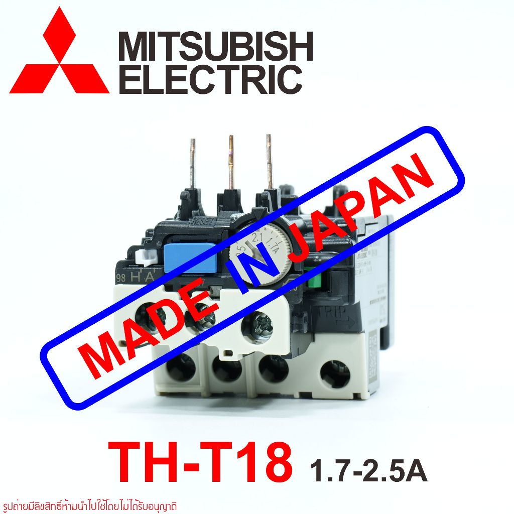 TH-T18 MITSUBISHI TH-T18 OVERLOAD TH-T18 โอเวอร์โหลดรีเลย์ TH-T18 โอ ...