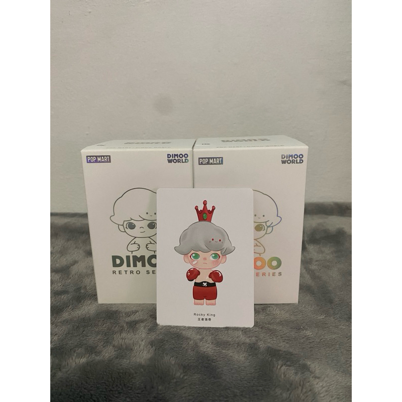 Dimoo Retro Series : [Rocky King] & [Rocky Overlord] | Shopee Thailand