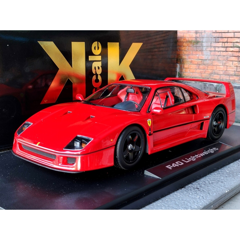 โมเดลรถF40 Ferrari F40 KK ขนาด สเกล scale 1:18 1/18 ราคา โมเดลรถของขวัญ ...