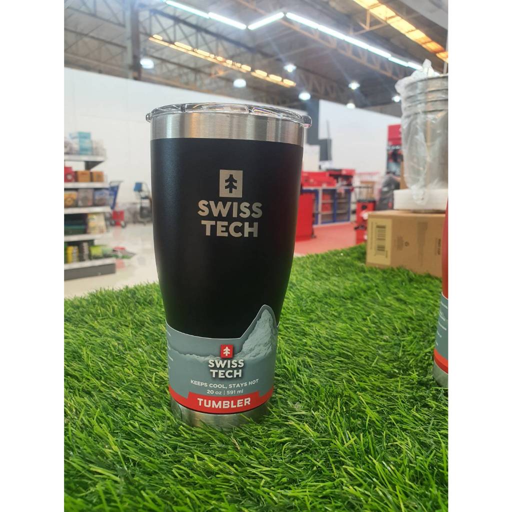 แก้วเก็บความเย็นน้ำ แก้วสูญญากาศ 20 Oz SWISSTECH รับประกัน ของแท้100% | Shopee Thailand