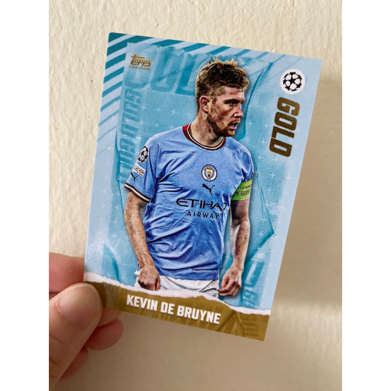 การ์ดฟุตบอล Topps Gold 2023 UEFA Champions League (ขายแยกใบ) | Shopee ...