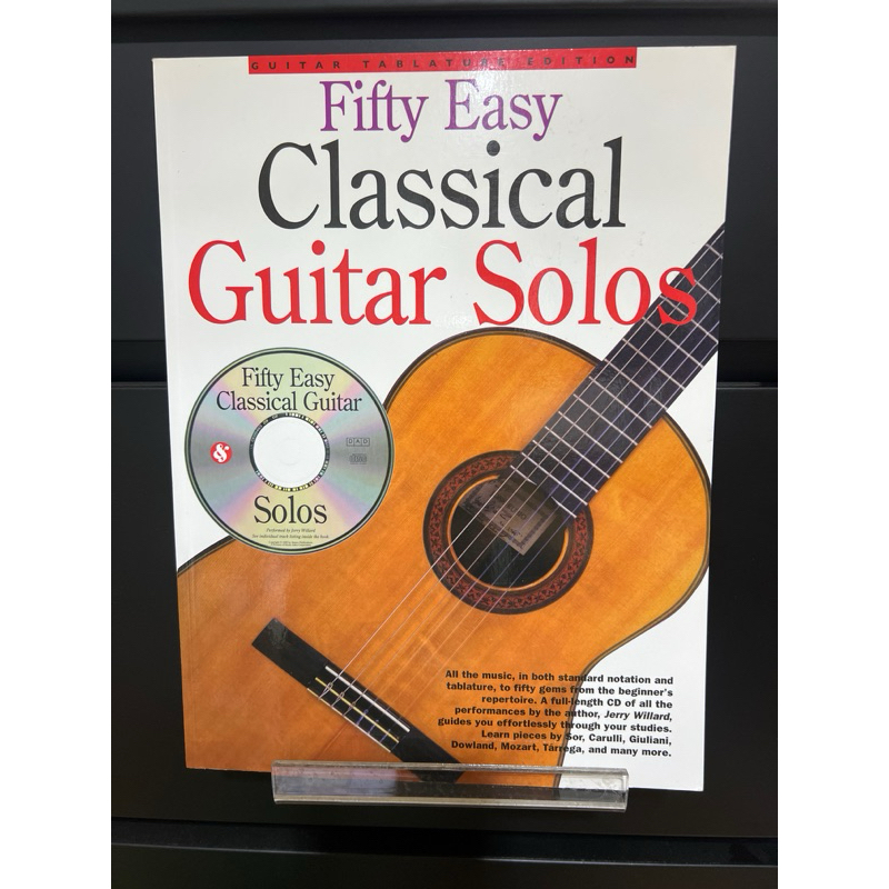 Fifty Easy Classical Guitar Solos wiht CD | Shopee Thailand