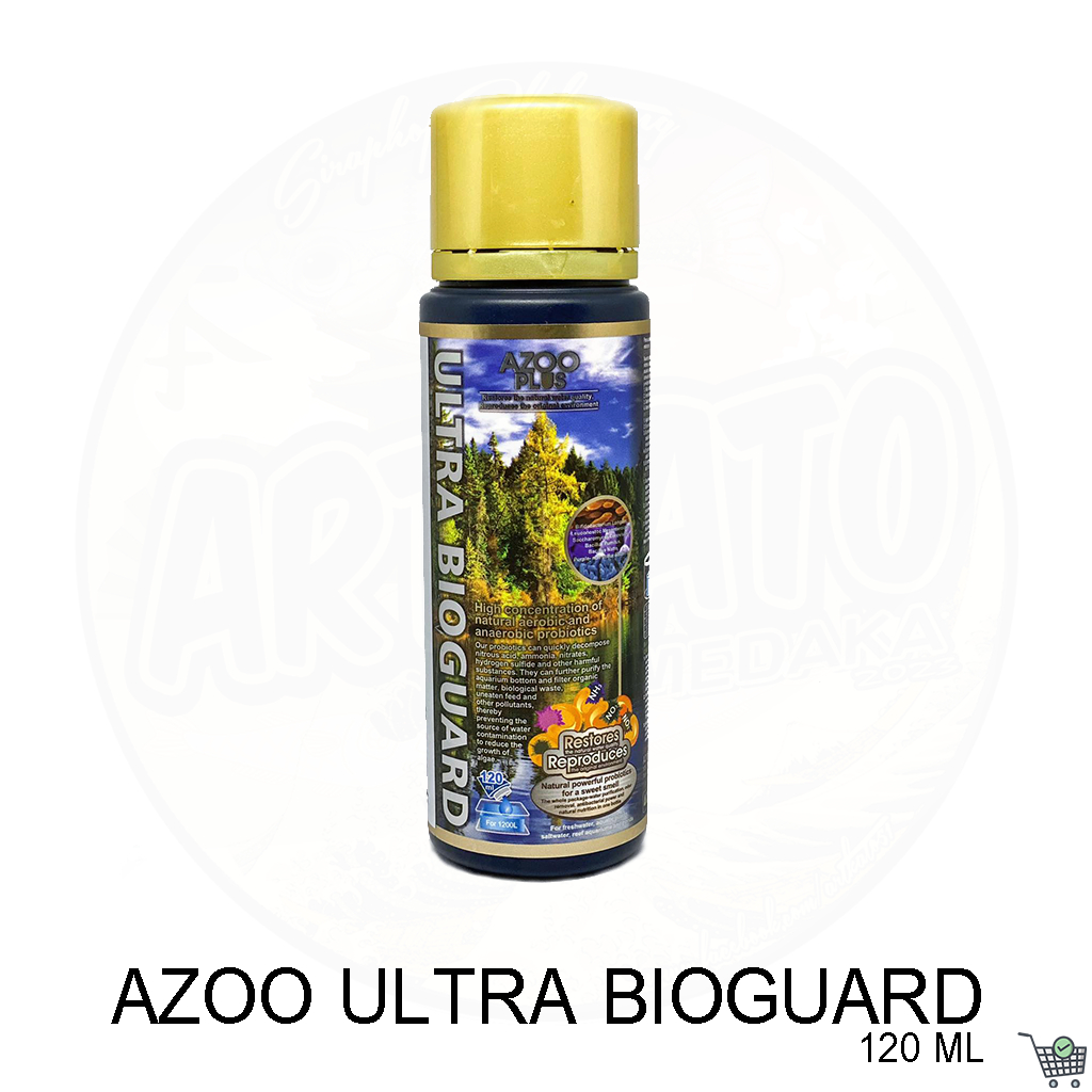 AZOO ULTRA BIOGUARD แบคทีเรียน้ำสำหรับ ตู้ไม้น้ำ ตู้ปลา และ อ่างปลา ...