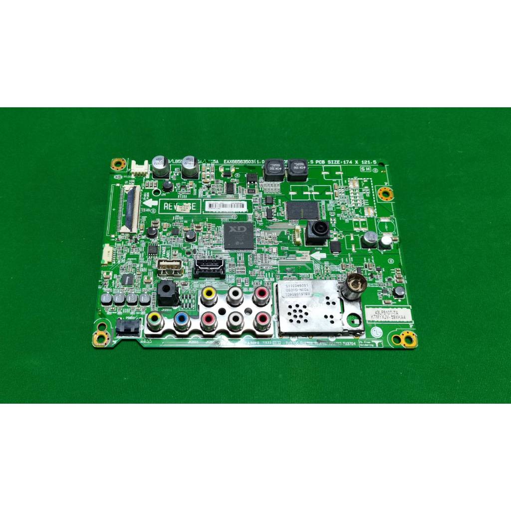 เมน บอร์ด ทีวี ยี่ห้อ LG แอลจี รุ่น ที่ ใช้ งาน 43LF510T พาร์ ท ...
