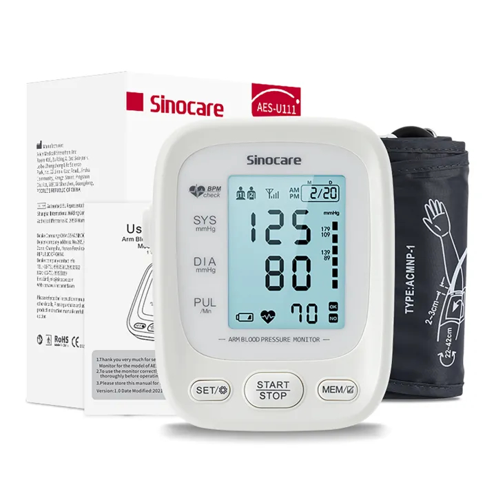 เครื่องวัดความดันโลหิต Sinocare | Shopee Thailand