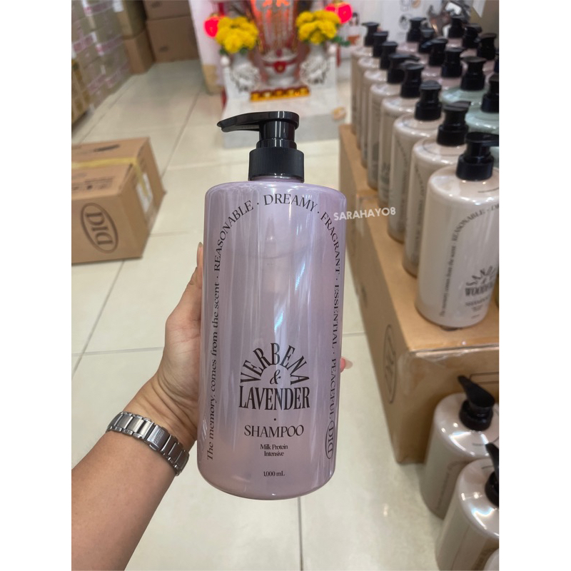 ODID Milk Protein Intensive Shampoo Verbena Lavender เวอร์บีน่าลาเวน ...