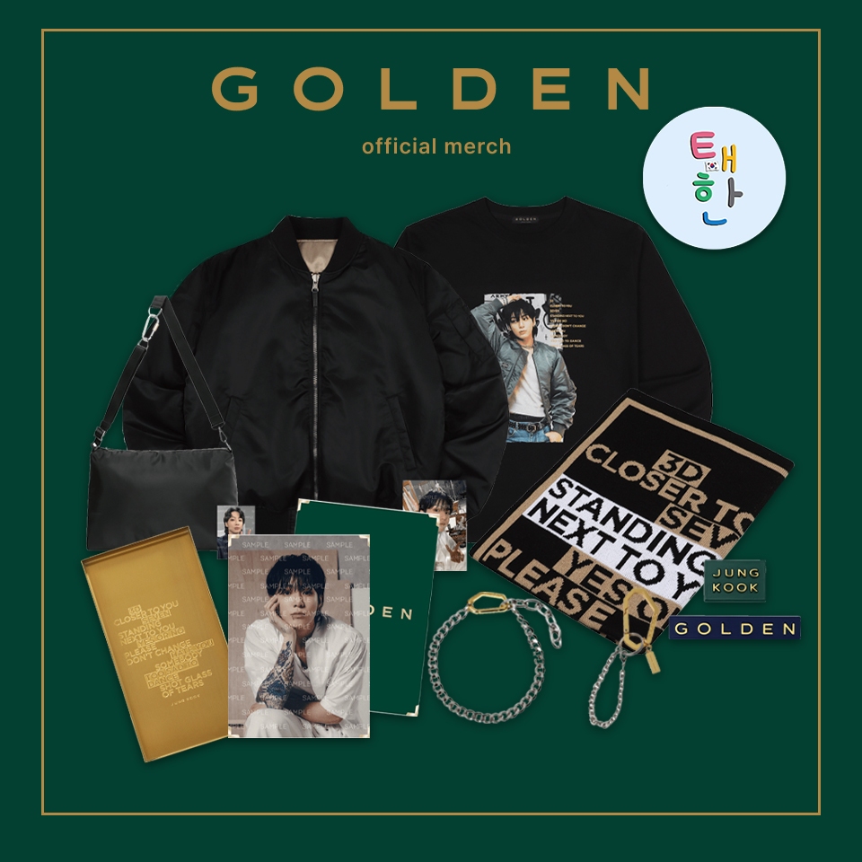 พร้อมส่ง 🔴ลด 30% SHOPEE LIVE🔴 [BTS] JUNGKOOK OFFICIAL MERCH 'GOLDEN ...