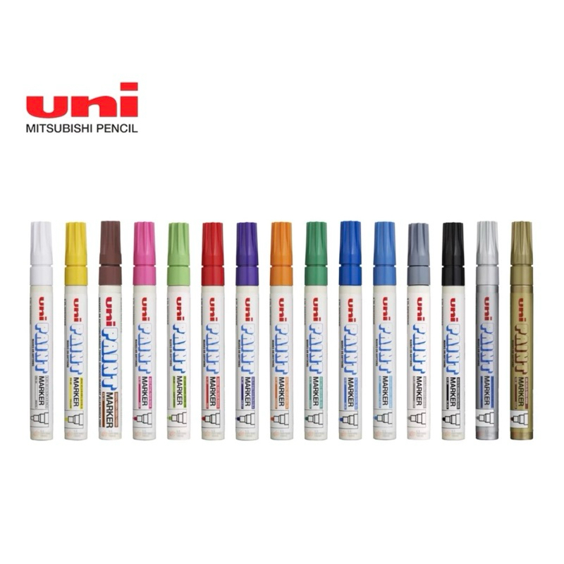 ปากกาเพ้นท์ “UNI” PX-20 (หัวกลม 2.2-2.8 mm.) | Shopee Thailand