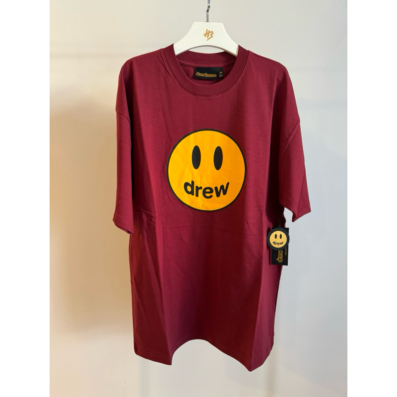 [ของแท้] Drew House Mascot SS Tee Burgundy | Shopee Thailand