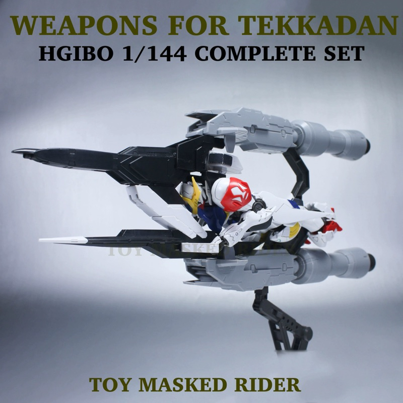 ⬛️พาร์ทเสริม WEAPONS FOR TEKKADAN HGIBO 1/144 COMPLETE SET | Shopee Thailand